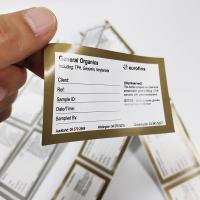 China CMYK Varnishing Packaging Label Stickers for sale