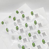 China Synthetic QR Code Adhesive Label Stickers Sheets Tailor Made Customized Labels for sale
