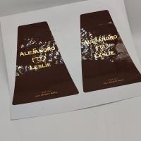 China Glossy Matte Adhesive Label Stickers TPU BOPP Self Adhesive Sticker Paper for sale