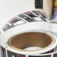 China Industrial Paper Printable Packaging Label Stickers Permanent Matte for sale