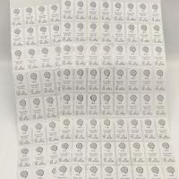 China FSC Certified Packaging Label Stickers CMYK Adhesive Printable Sticker Vinyl for sale