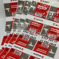 China Glossy Laminate Packaging Label Stickers Water Based Ink Vinyl Sticker Matte Laminate for sale