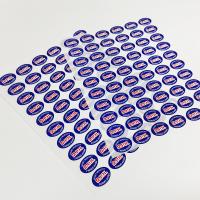 China Glossy Matte Custom Printed Food Labels CMYK BOPP Grocery Store Shelf Labels for sale