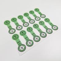 China BOPP Bakery Food Adhesive Labels Glossy Lamination  Self Adhesive Transparent Roll for sale