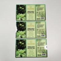 China BOPP Food Adhesive Labels Glossy Laminate CMYK Printing Box Seal Sticker for sale