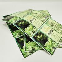 China BOPP Food Adhesive Labels Glossy Laminate CMYK Printing Box Seal Sticker for sale