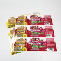 China Pantone Food Package Sticker BOPP Film PMS Printing Adhesive Labels for sale