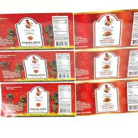 China BOPP Film Printable Adhesive Labels Sauce Jar CMYK Stickers For Packaging Food for sale
