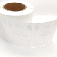 China UV Varnishing Waterproof Cosmetic Labels Offset Frosted Transparent Vinyl Stickers for sale
