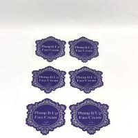 China Pantone Waterproof Cosmetic Labels BOPP PET Die Cut Vinyl Stickers for sale