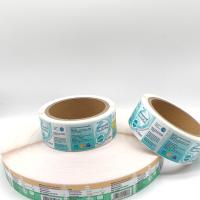 China BOPP Materials Chemical Products Labels 60mm X 30mm Household Daily Label for sale