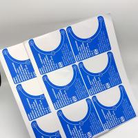 China Household BOPP Removable Vinyl Sticker Paper Self Adhesive Laundry Label Stickers for sale