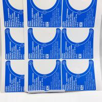 China Weatherproof 	Household Essentials Labels Kiss Cut Matte BOPP Film for sale