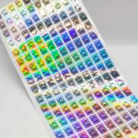 China Security Anti Counterfeit Labels 3D QR Holographic Seal Stickers for sale