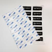 China Regular Shape 3M Glue Custom Epoxy Stickers For Promotion Advertising for sale