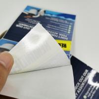 China Matte Waterproof Custom Die Cut Stickers CMYK Printing Removable Adhesive Vinyl for sale