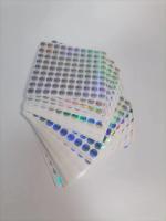 China Easy Peel Holographic Seal Stickers Uv Resist Printing Durable Waterproof Vinyl for sale