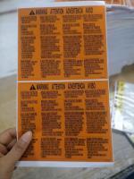 China Custom Waterproof Metallic Stickers For Packaging Labels Silver Polyester  for sale