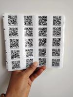 China Kiss Cut Different Sizes Custom Smart Qr Sticker Labels Stickers for sale