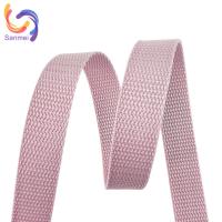 China 20mm Width Decorative Webbing - Multi-Color Polyester Cotton Polypropylene Nylon Recycled PET for Fashion Belts and School Bags for sale