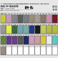 China 20mm Width Decorative Webbing - Multi-Color Polyester Cotton Polypropylene Nylon Recycled PET for Fashion Belts and School Bags for sale