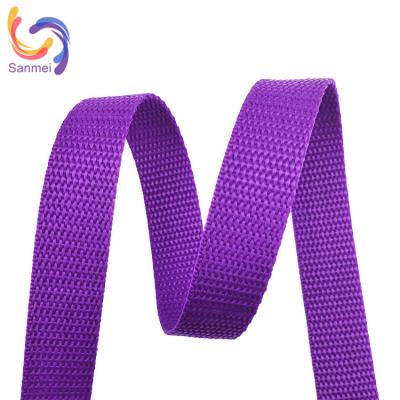 China 50-Meter PP Braided Webbing Tape 0.5-11cm Width with Strong Reflective Colors for Pet Leashes and Industrial Use for sale