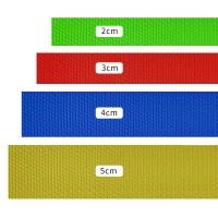 China Nylon Weave Crowded Lines Grain Webbing 20mm-50mm Width for Garment with 0.7mm-1.3mm Thickness Options for sale