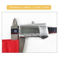 China High Tenacity Polypropylene Webbing Tape 20mm-50mm Width for Garment Reinforcement with 1.1-1.2mm Thickness for sale