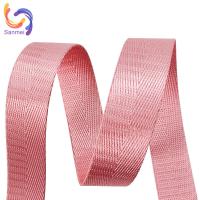 China Eco-Friendly Polypropylene Webbing Strap Tape 0.5-11cm Width Herringbone Pattern for Garment Bags for sale