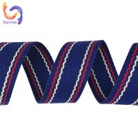 China Custom 25mm High Tenacity Woven Luggage Webbing Strap - Polyester/PP Material 0.5-11cm Width Options for sale