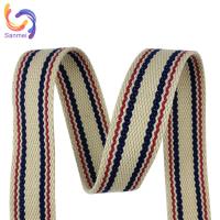 China Custom 25mm High Tenacity Woven Luggage Webbing Strap - Polyester/PP Material 0.5-11cm Width Options for sale