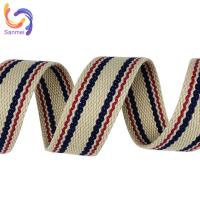 China Custom 25mm High Tenacity Woven Luggage Webbing Strap - Polyester/PP Material 0.5-11cm Width Options for sale