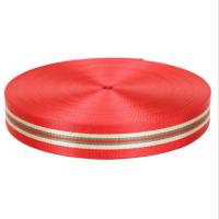 China 1.5 Inch Width Eco-Friendly Polyester Safety Webbing Belt - Multi-Color Options 0.5-11cm Range for Bags and Industrial Use for sale