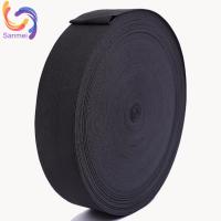 China Elastic Knitting Band 0.5-11cm Width for Textile Underwear Shoes Bags - Durable Polyester Nylon Webbing for sale