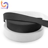China 1 Inch Wide High Elasticity Knitted Elastic Band - 0.5-11cm Width Range in Polyester/Nylon for Garment and Industrial Use for sale