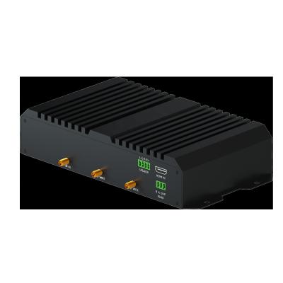 China Rockchip RK3588 Anroid 12 8K Industrial Control Box 4G Daul Enthnet Media Player Box for sale