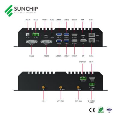 China Rockchip RK3588 Android Development Board 8K Metal Profile For Intelligent Terminals for sale