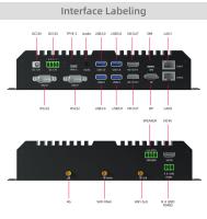 China High Stability Floor Standing Digital Signage , 49