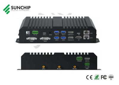 China Android 12 Industrial HD Media Player Box RK3588 DP LVDS WIFI 5G BT 5.0 SSD for sale