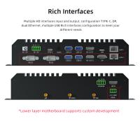 China RK3588 HD Media Player Box Wifi Embedded Industrial Control Player Box for sale