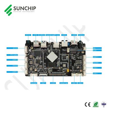 China RK3566 Android 11 Embedded Board Industrial Motherboards PCBA Board For Digital Signage for sale