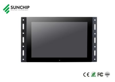 China RK3566 LCD Advertising Screen Wifi 4G Ultra Thin Metal Open Frame Digital Signage for sale