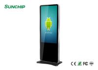 China UHD Indoor Multi Touch LCD Display Kiosk Floor Standing Advertising Display for sale
