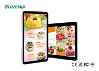 China Hot Selling UHD 15.6 Inch Wall Mounted touch Screen Advertising Display for supermarket shopping mall digital signage for sale