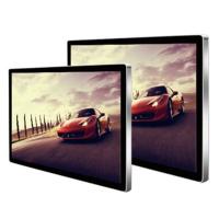 China Multi Language Wall Mounted Advertising Display , LCD Wall Mounted Digital Signage for sale