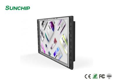 China Indoor Open Frame LCD Display , Wall Mounted Advertising Display 1GB 8GB for sale