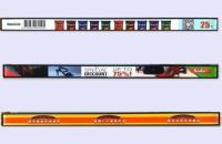 China Ultrathin 13.8 Inch 350 Nits Stretched Bar LCD Display FHD IPS Advertising Machine for sale