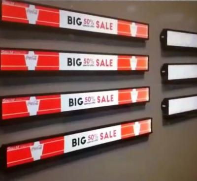 China Ultrathin 13.8 Inch 350 Nits Stretched Bar LCD Display FHD IPS Advertising Machine for sale