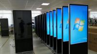 China Interactive Indoor Digital Advertising Screens Free Standing 1920*1080P High Resolution for sale