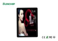 China Cloud Base Wall Mounted lcd advertising display screen With WIFI 4G Optional CMS Software support different size 23.8 21 for sale